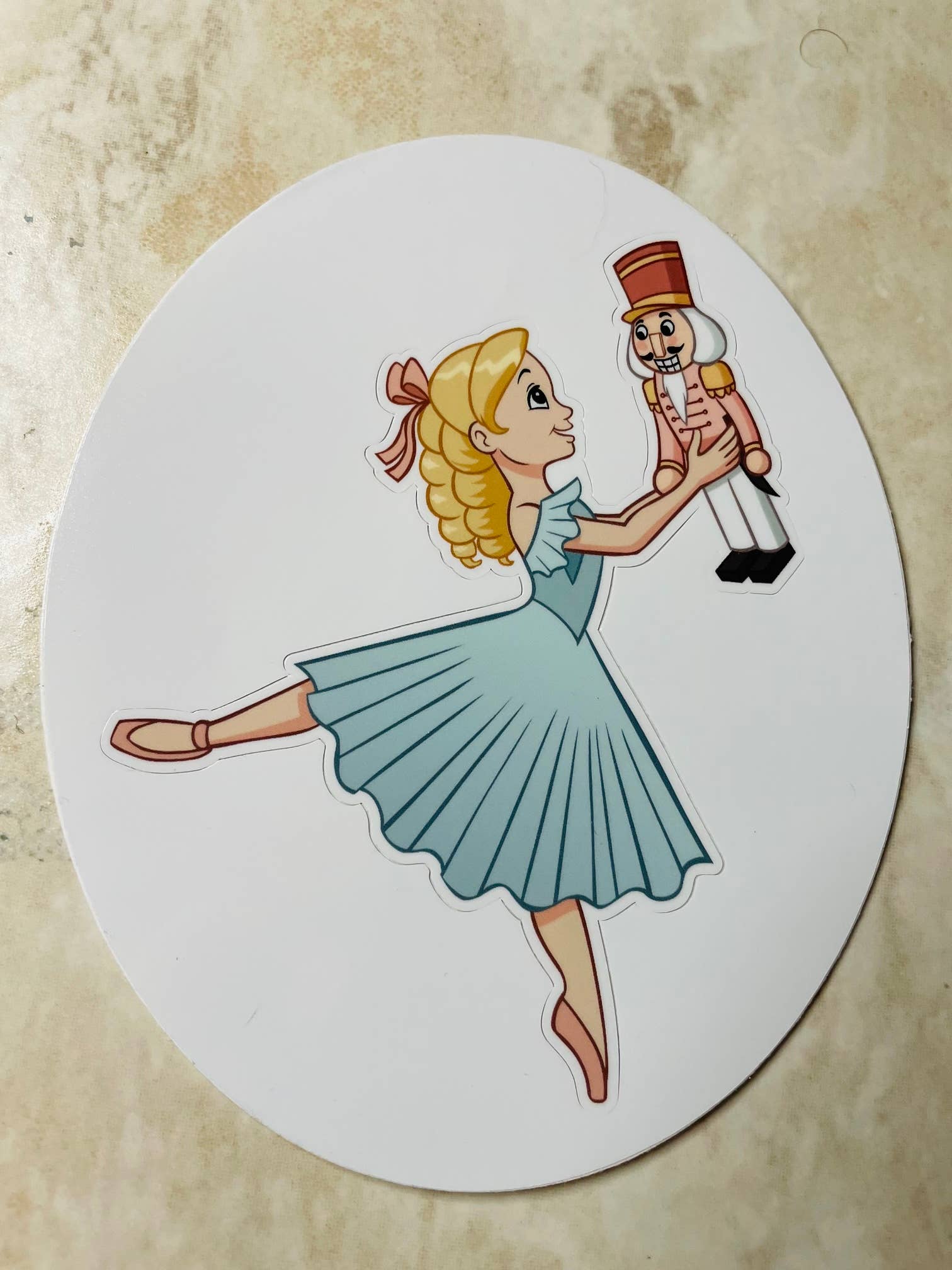 Buy Denali & Co. - Clara & the Nutcracker Sticker – 3.6” x 4.5” – 3 ...