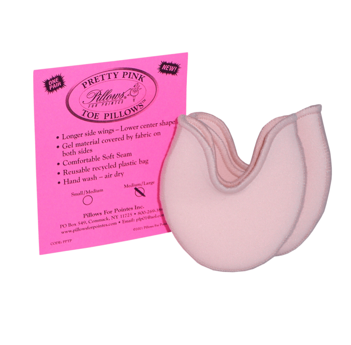 Buy Pretty Pink Toe Pillows -Pillows for Pointes Online at $20.00 ...