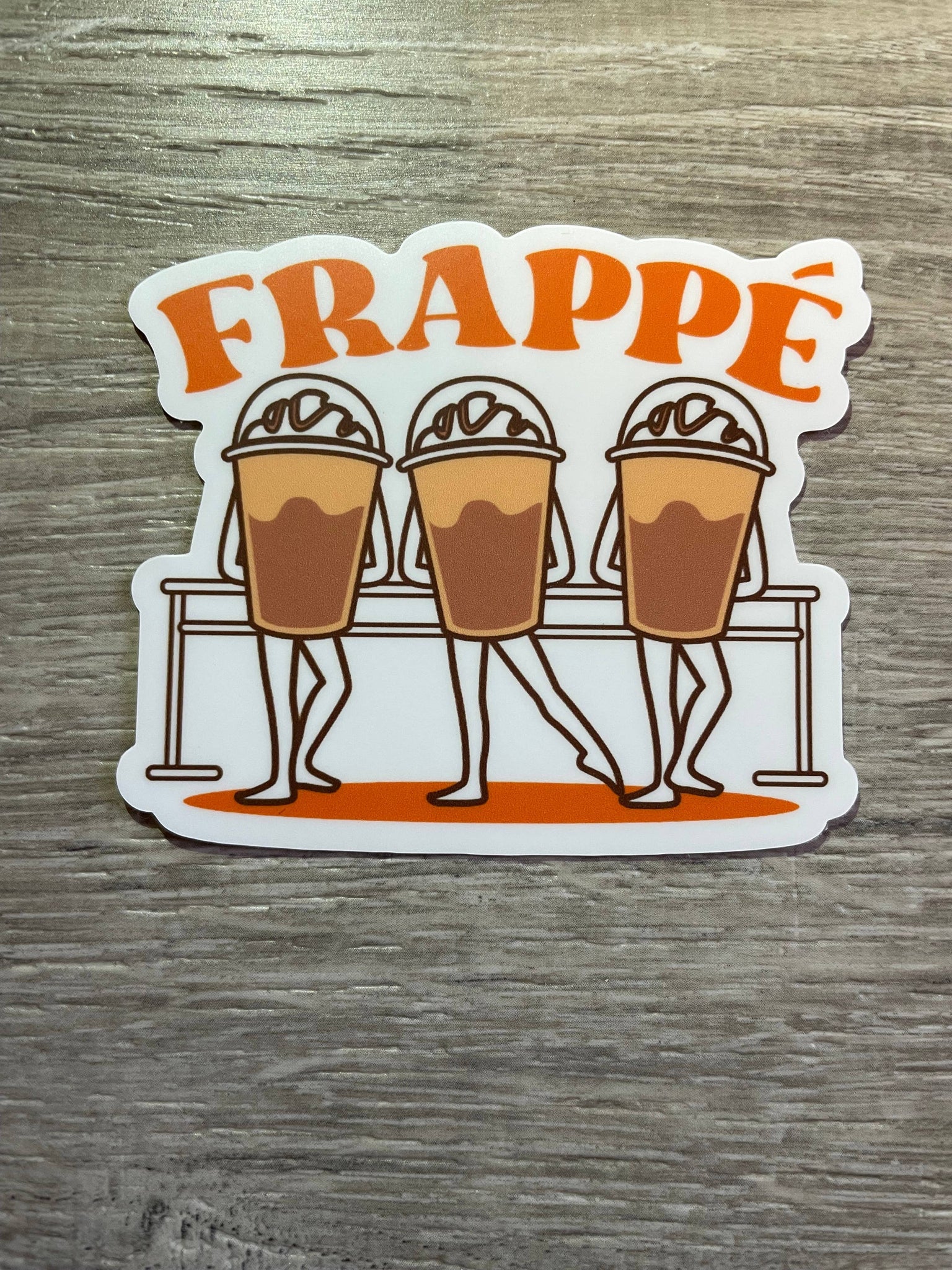 Buy Denali & Co. - Frappe Dance Parody Vinyl Sticker, 3" x 2.6" Online ...